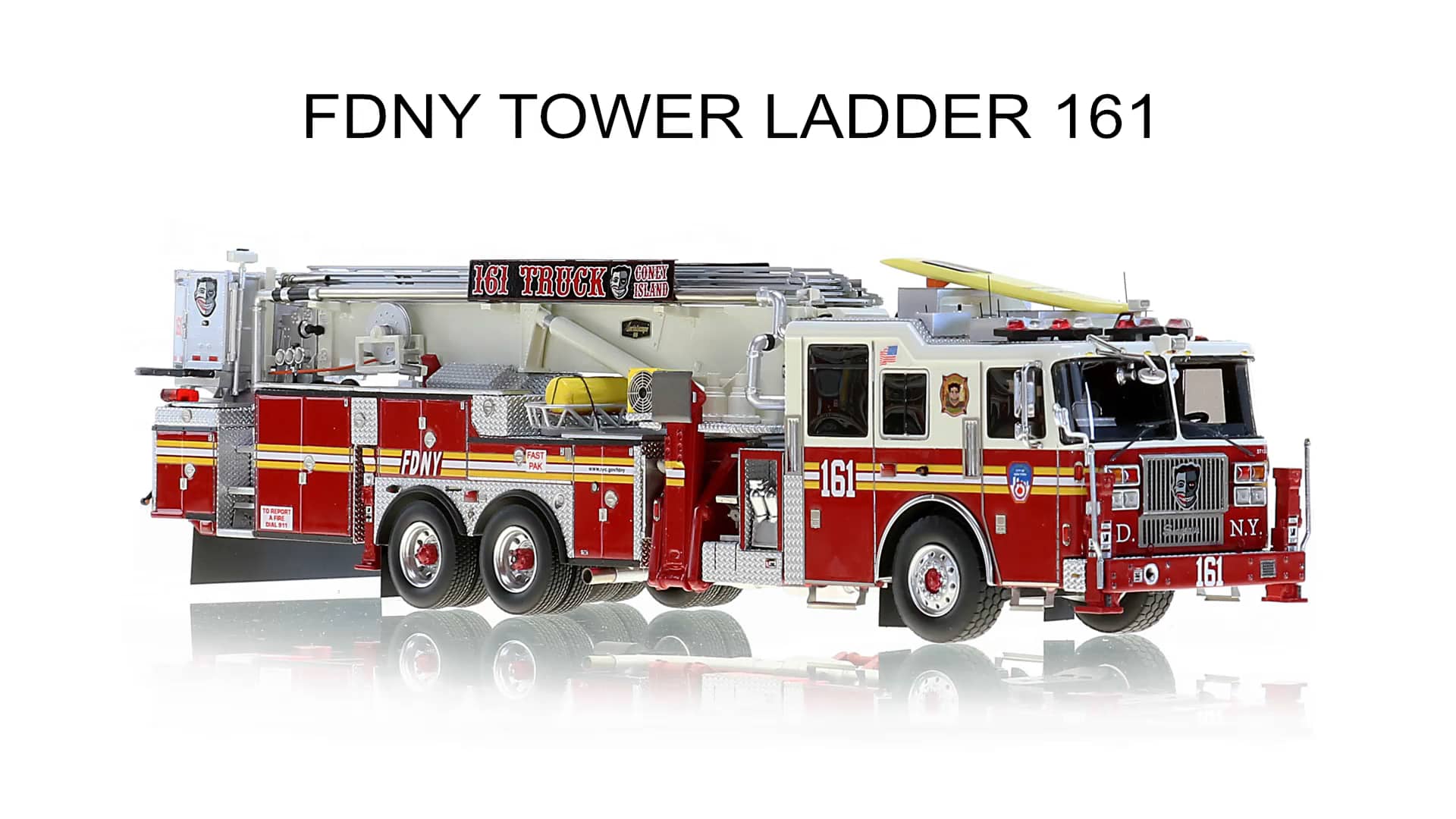 1:50 FDNY Tower Ladder 161 scale model on Vimeo
