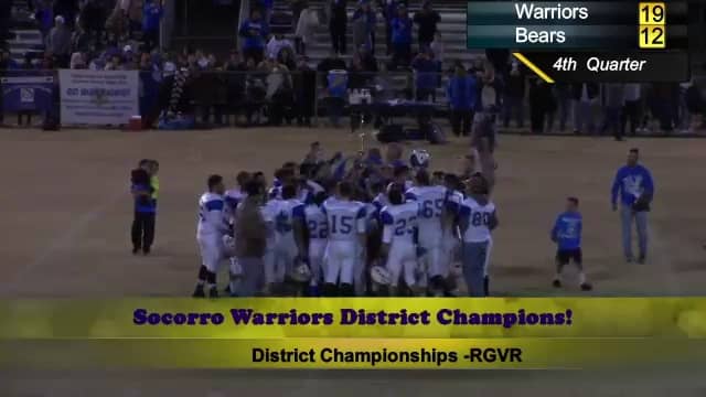 Socorro Warriors versus Hatch Valley Bears on Vimeo