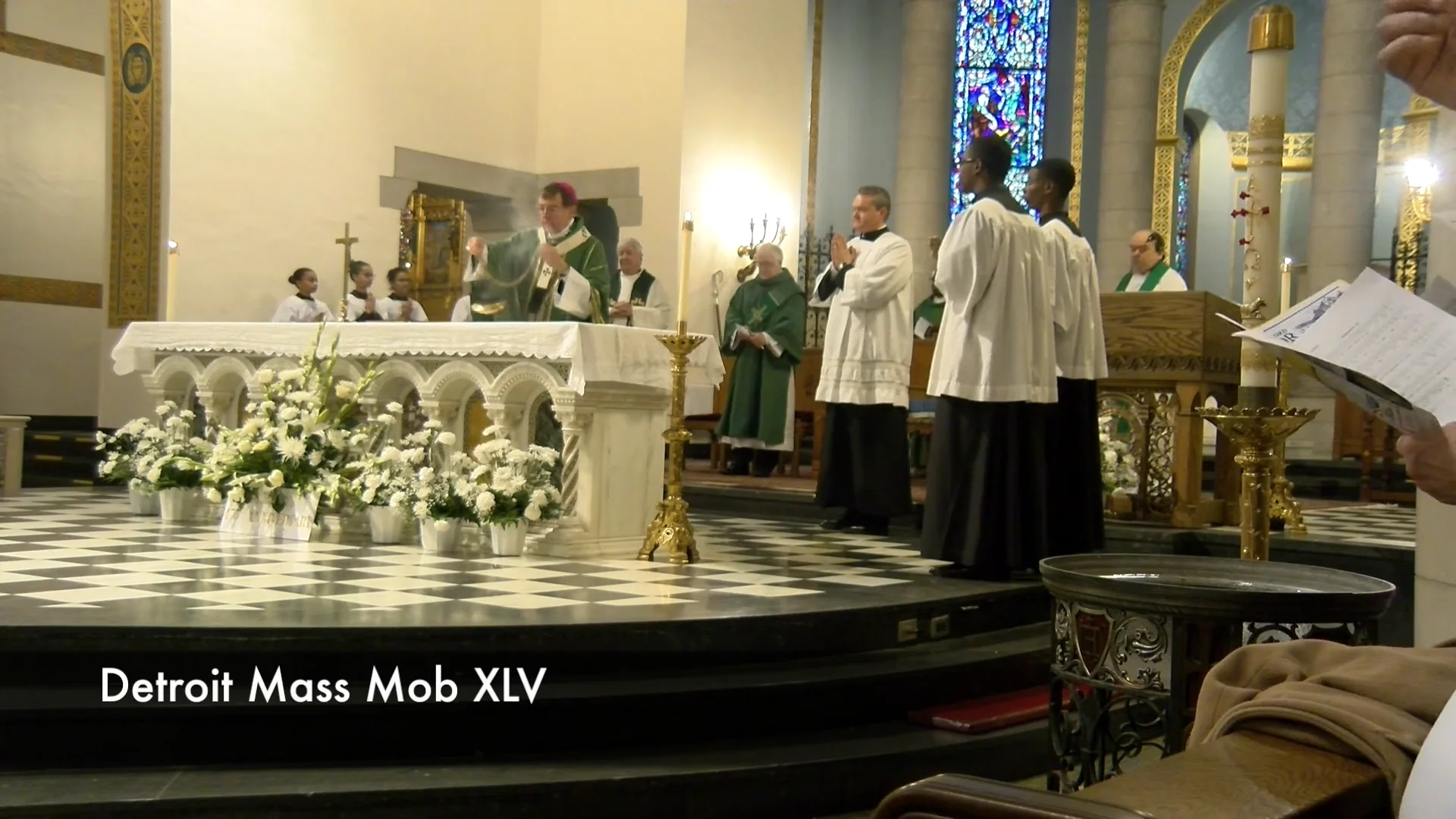 Detroit Mass Mob XLV - St. Mary's of Redford