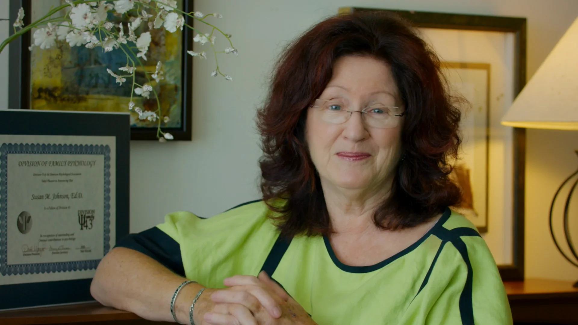 Susan Johnson Discusses Emotionally Focused Therapy
