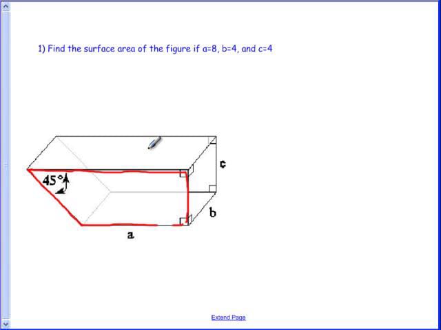 Trapezoidal Prism Surface Area