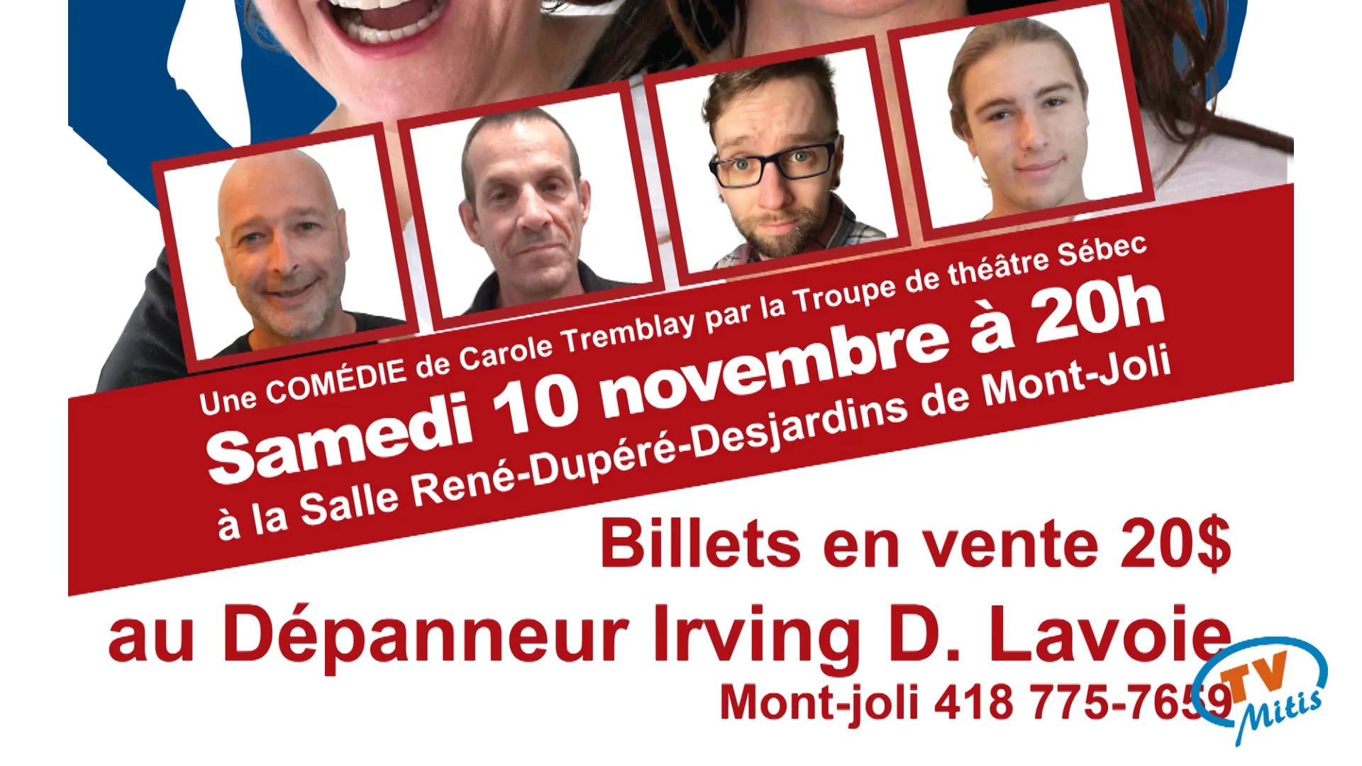 Daniel Roussel Troupe de Théâtre Sébec 06112018 on Vimeo