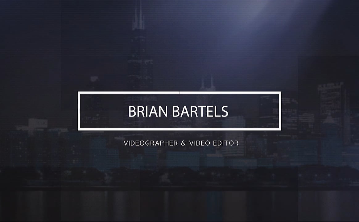 Brian Bartels 2018 Production Reel on Vimeo