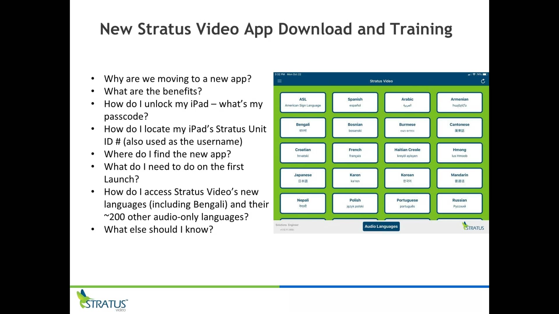 Montefiore Stratus Video Training 1 on Vimeo