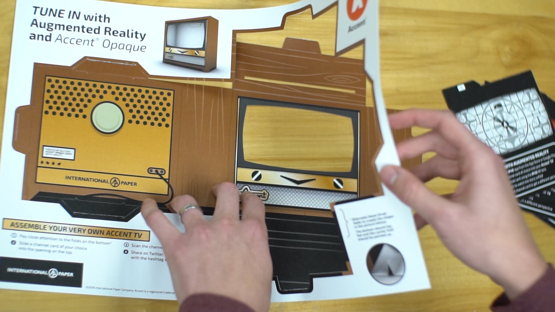 Trekk AR/VR samples - Augmented Reality Accent TV on Vimeo