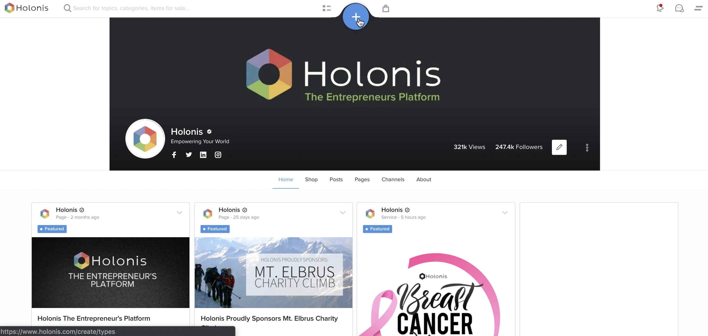 Holonis Create on Vimeo