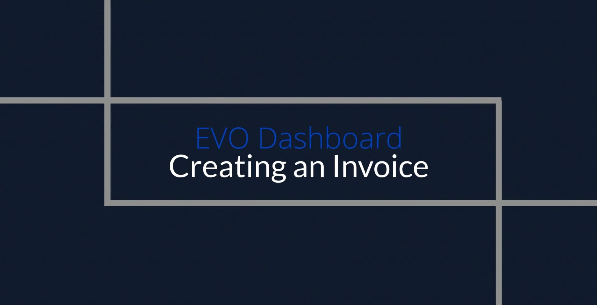 Creating an Invoice on Vimeo