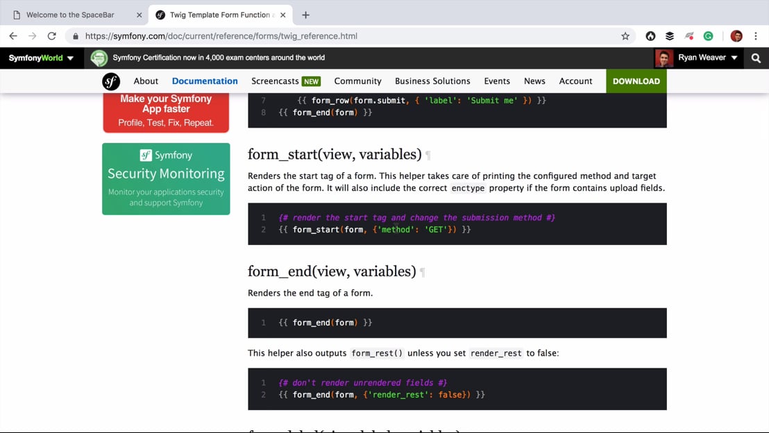 Form Rendering Functions: form_* > Symfony 4 Forms: Build, Render ... Form Rendering Functions: form_* > Symfony 4 Forms: Build, Render ...