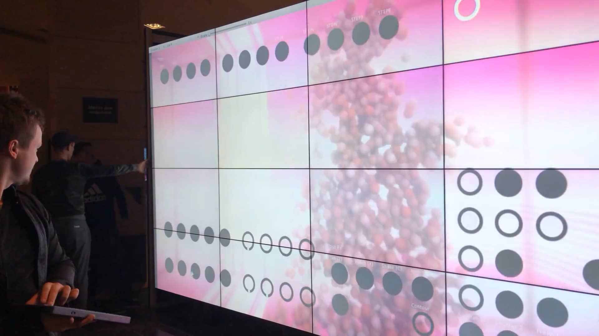 KINECT INTERACTIVE WALL | MOSCOW 2018 on Vimeo