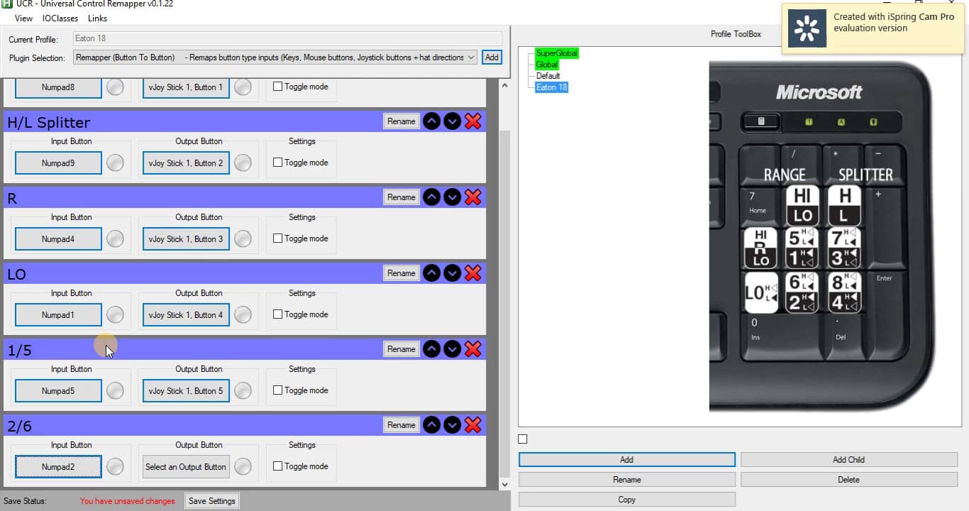 (ATS) Using your keyboard numpad as a H-Shifter tutorial on Vimeo