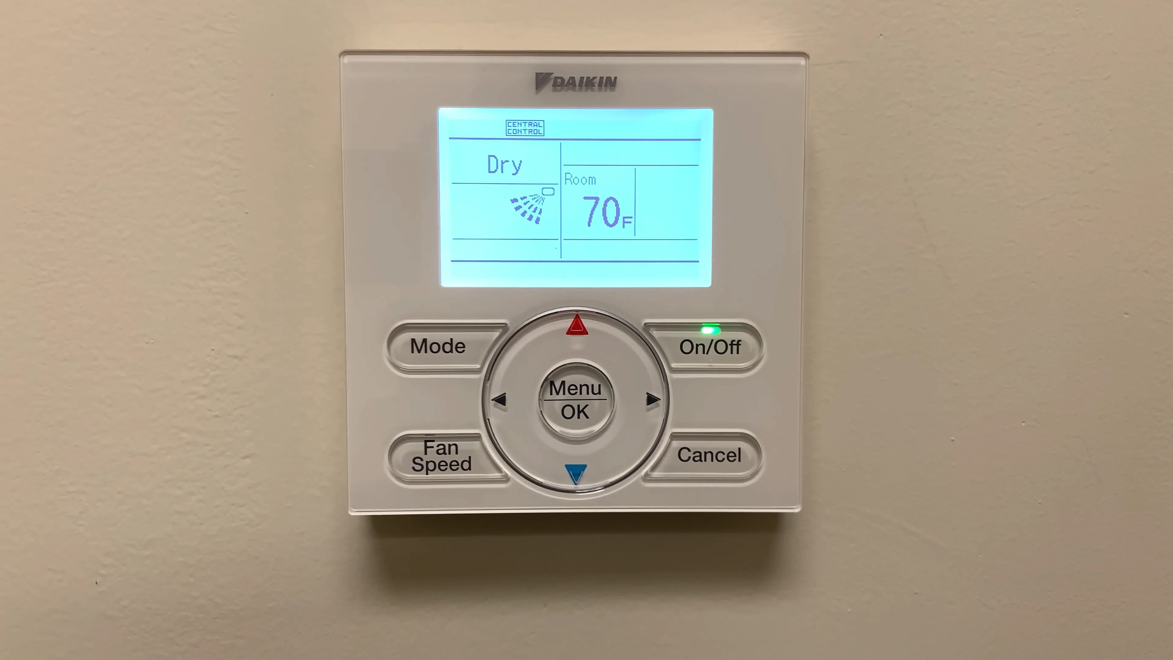 Daikin Navigation Controller - Dry Mode on Vimeo