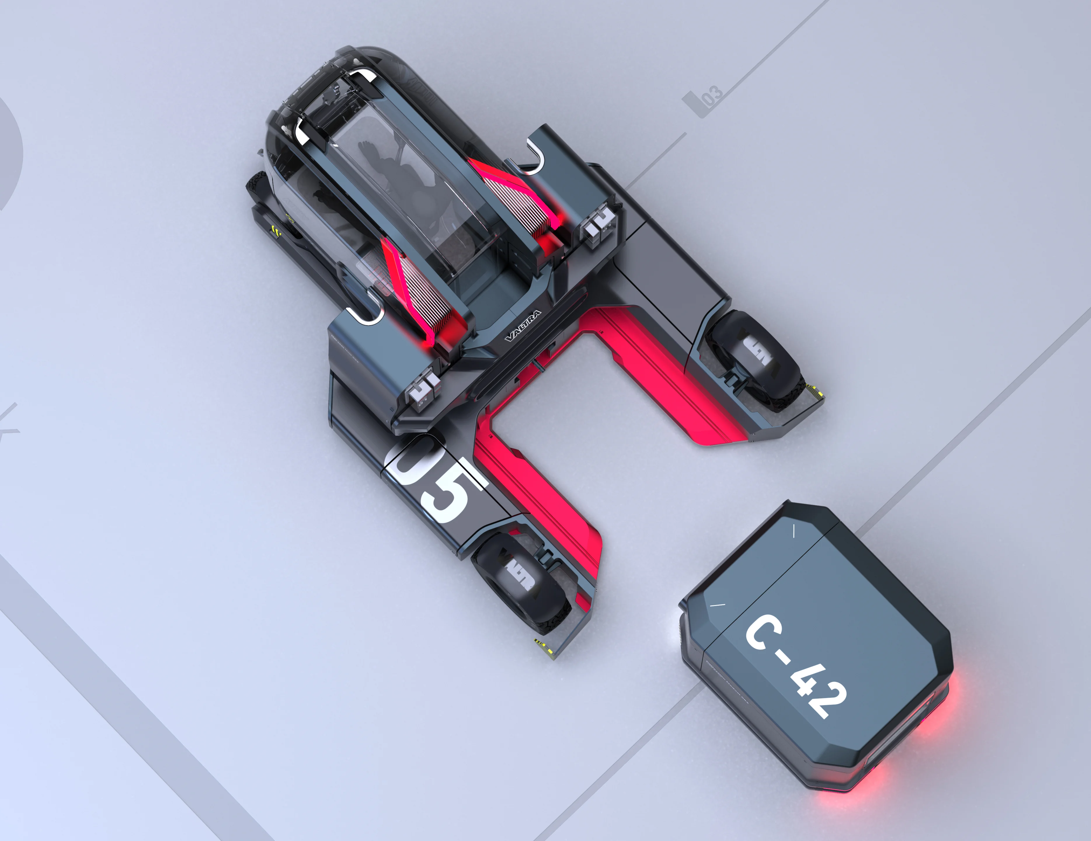 Valtra Vertical Farming Tractor 001 (VVFT-001)