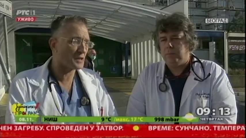 Doc. dr Nebojsa Antonijevic i prof. dr Predrag Mitrovic - Porođaju ...