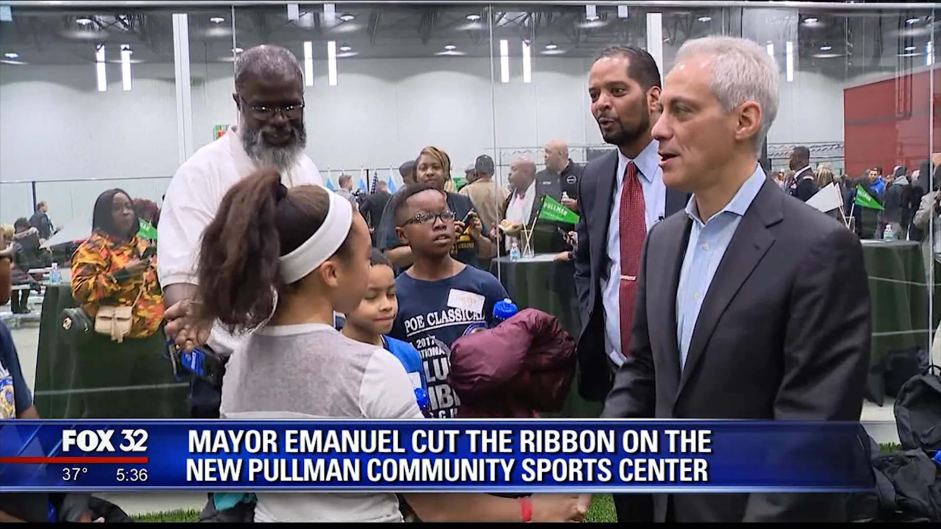 Pullman Community Center Coverage: WFLD 11/8/2018 on Vimeo