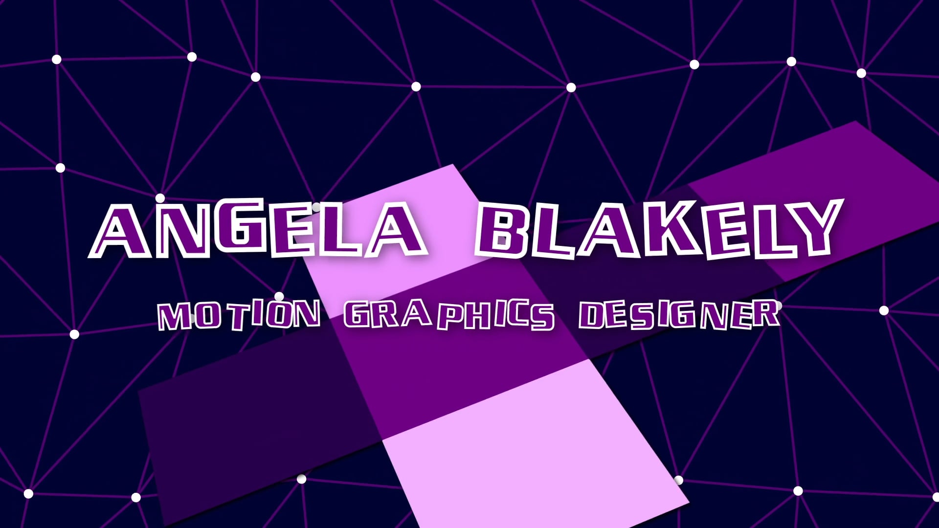 Angela (Blakely) Gordon | Motion Graphics Reel on Vimeo