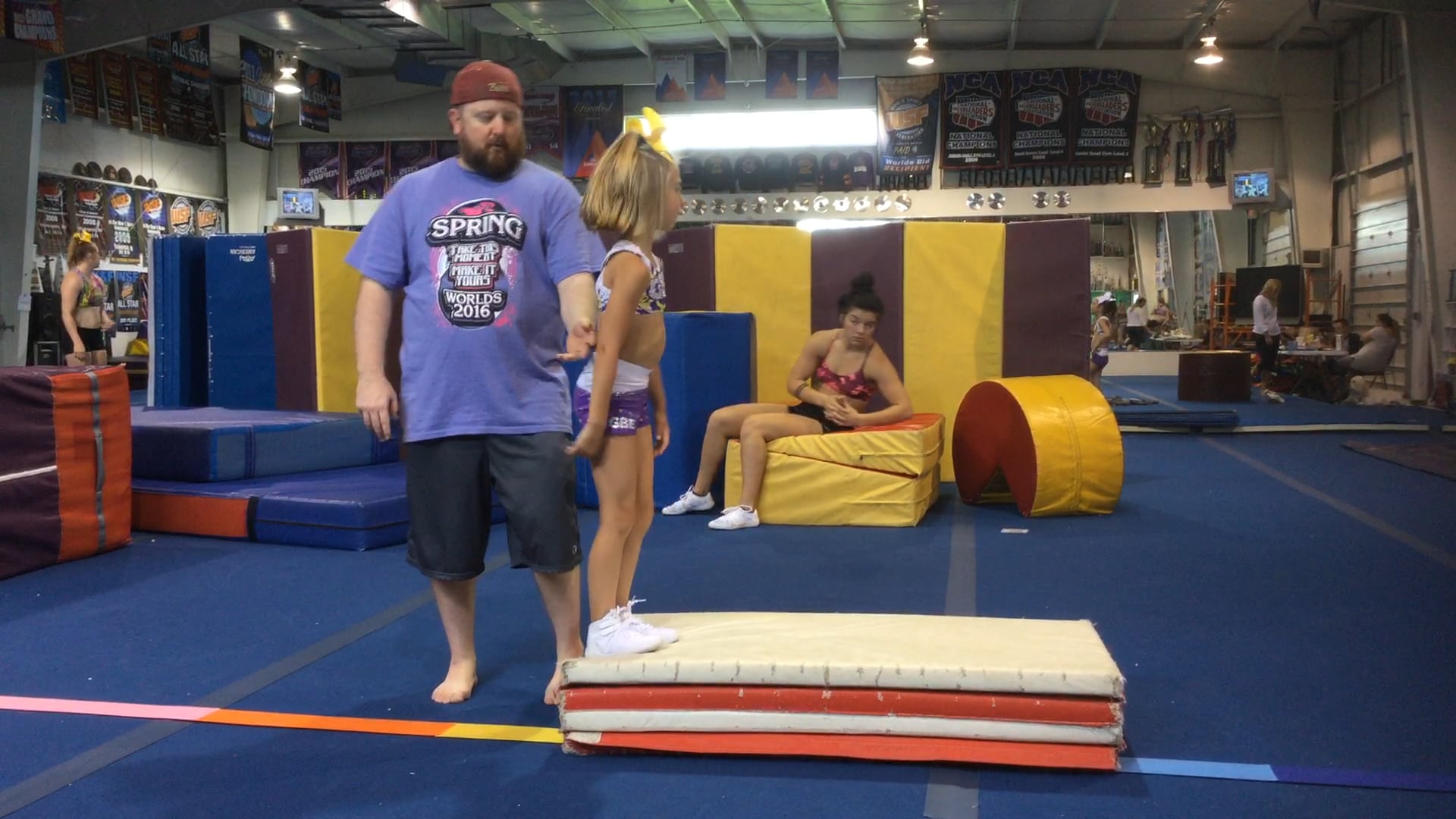 Spotting a Standing Tuck (Shea Crawford) on Vimeo