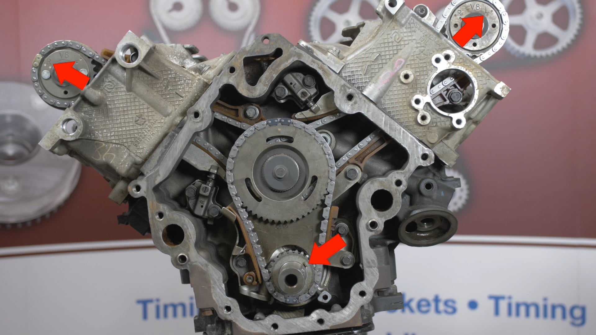 Chrysler PowerTech Timing Replacment (Cloyes 9-0393SF) on Vimeo