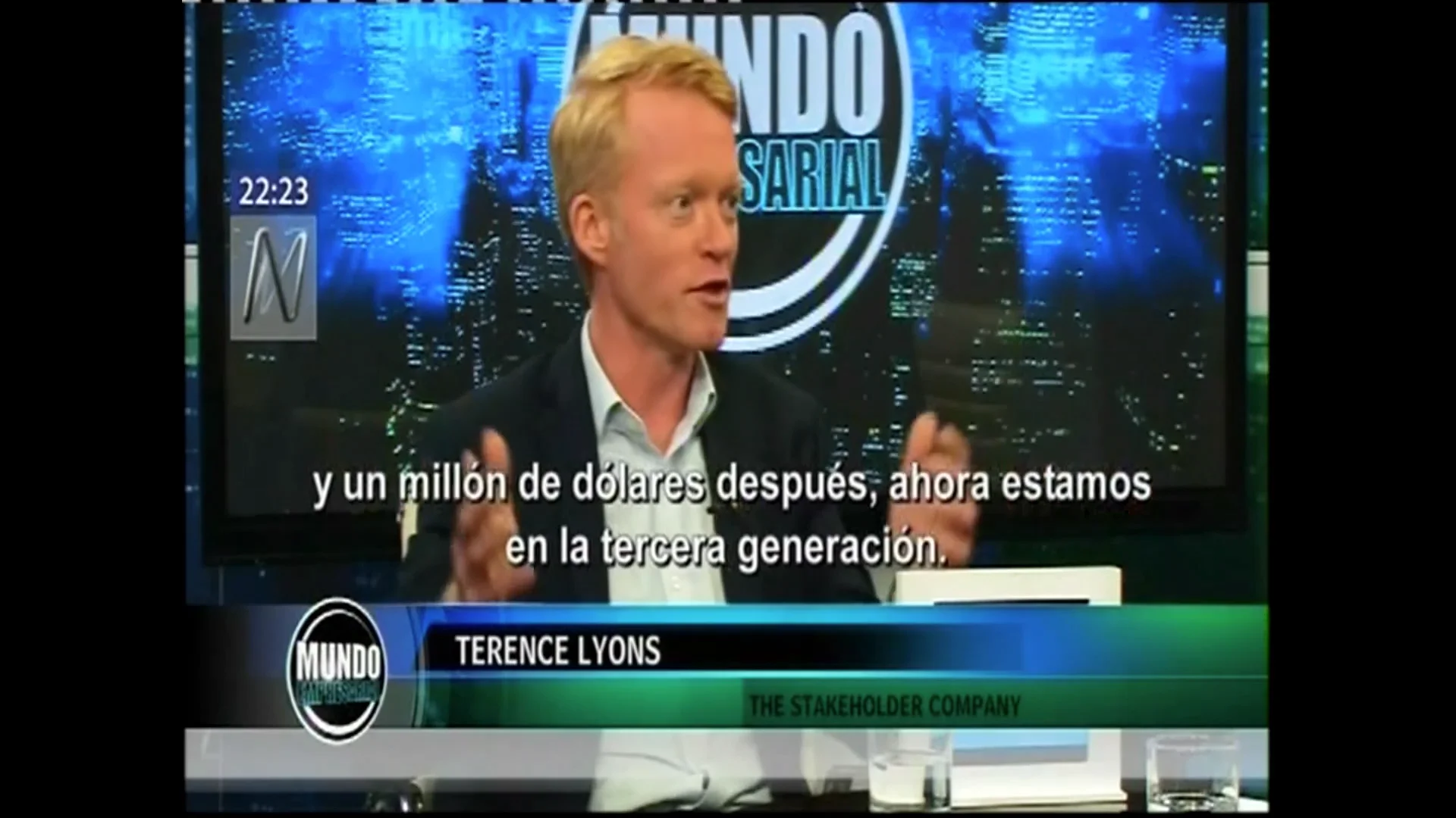 Interview with TSC's CEO Terence Lyons