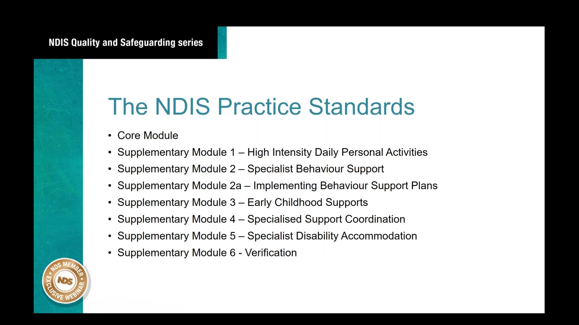 Member webcast: The Practice Standards on Vimeo