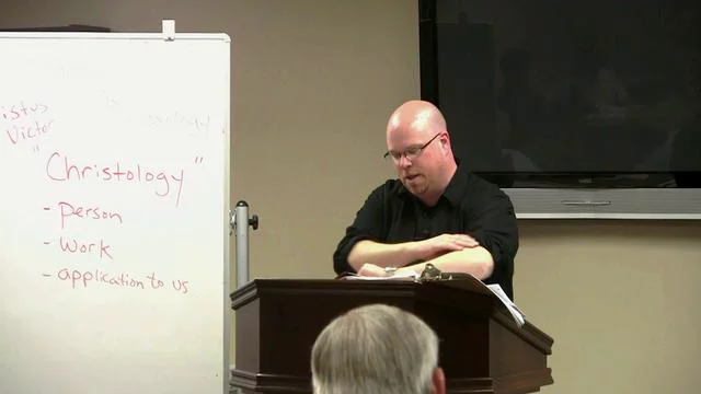 CCBA104-3B: Essential Christian Doctrine II, Dr. Matthew H. Rouse