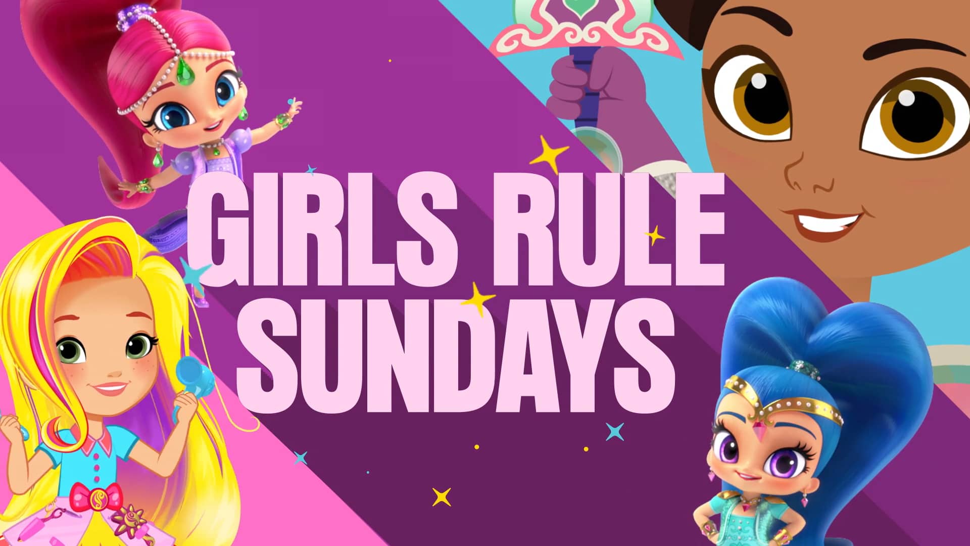 Nick Jr - Girls Rule Sundays Bumpers on Vimeo