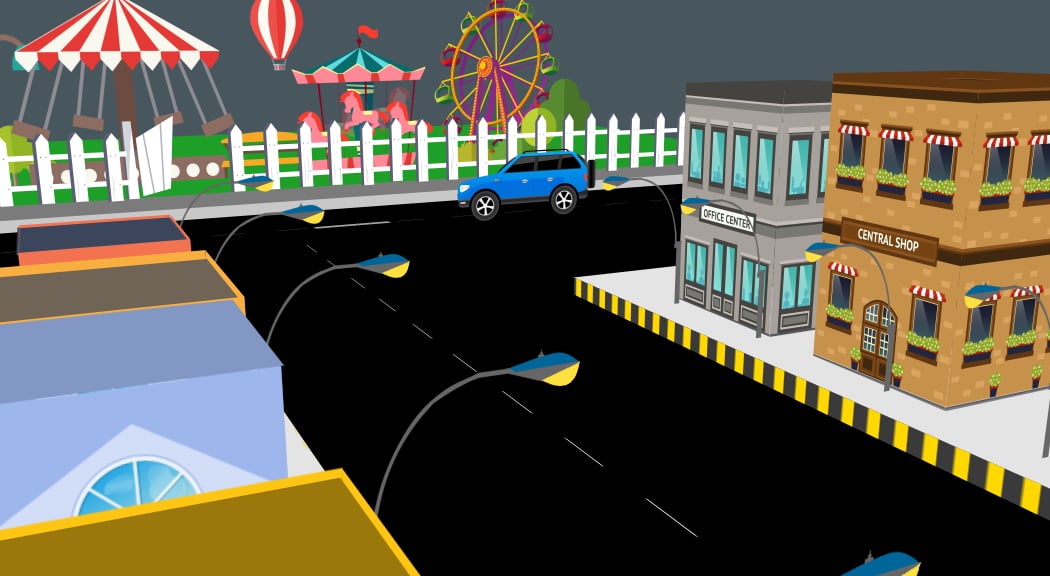 2D City Animation in After Effects. on Vimeo