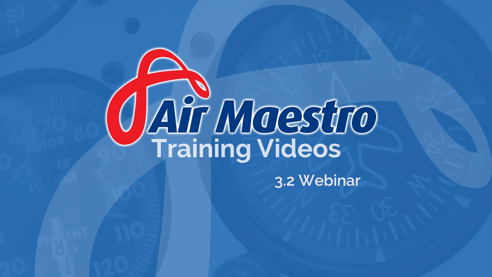 Air Maestro - Version 3.2 Webinar on Vimeo