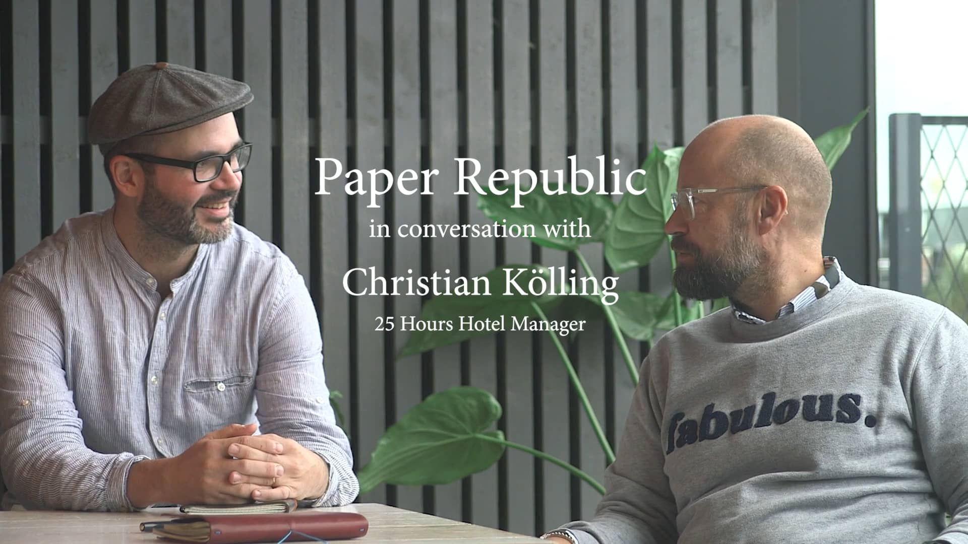 conversation with Christian Kölling on Vimeo