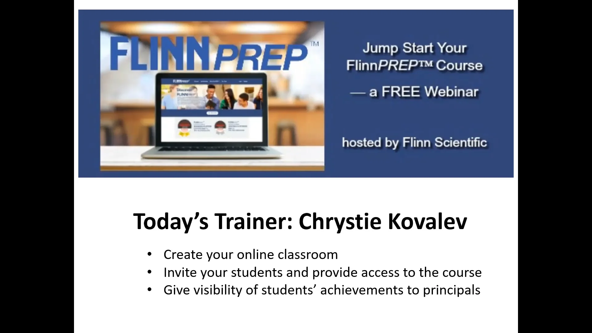 Teacher Tutorials - FlinnPREP_JumpStart_Webinar on Vimeo