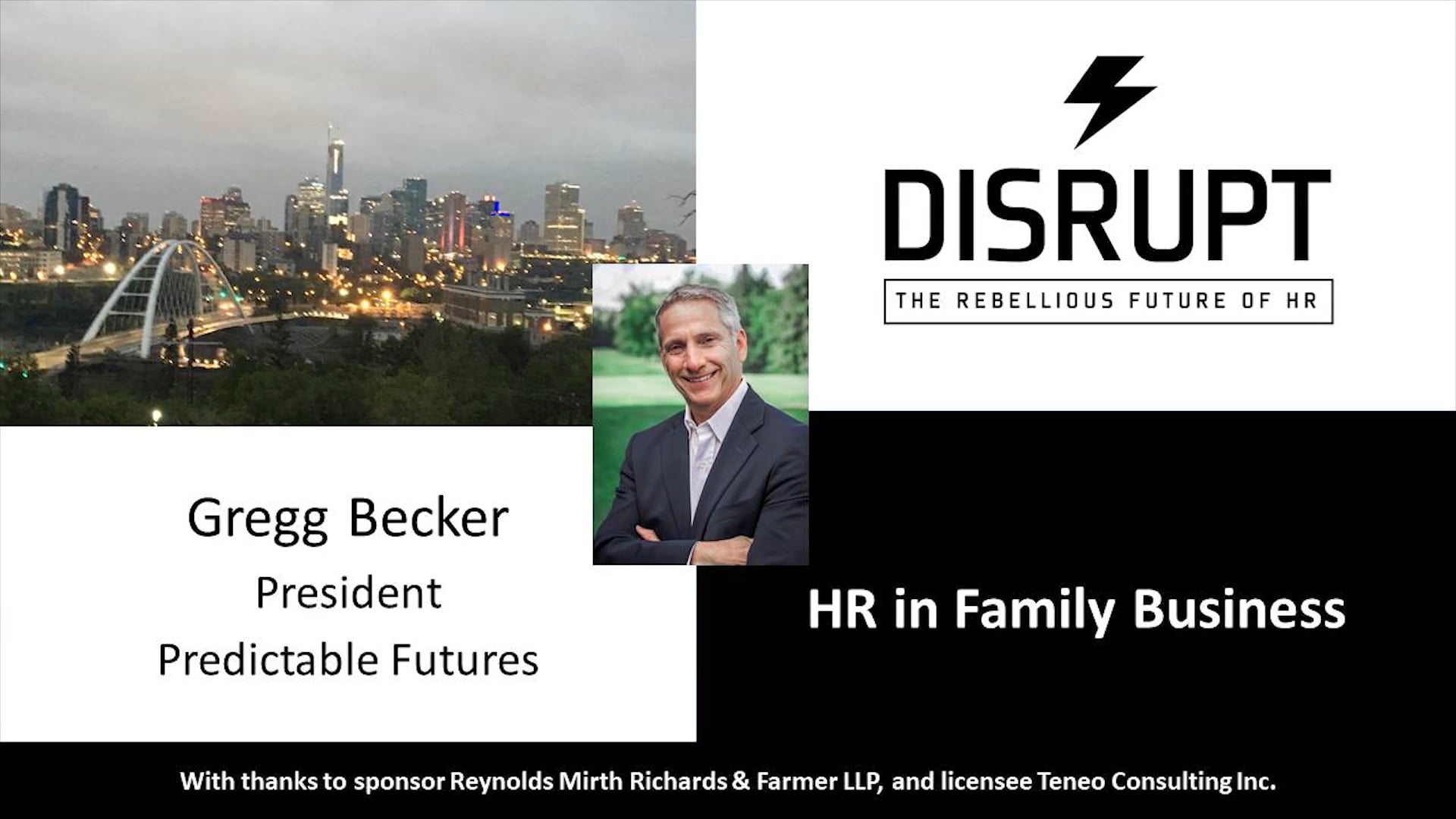 HR In Family Business | Gregg Becker | DisruptHR Talks on Vimeo