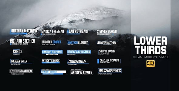 Lower Thirds Motion Design on Vimeo