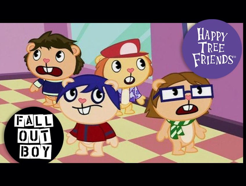 FALL OUT BOY | MUSIC VIDEO • HAPPY TREE FRIENDS | The Carpal Tunnel Of ...