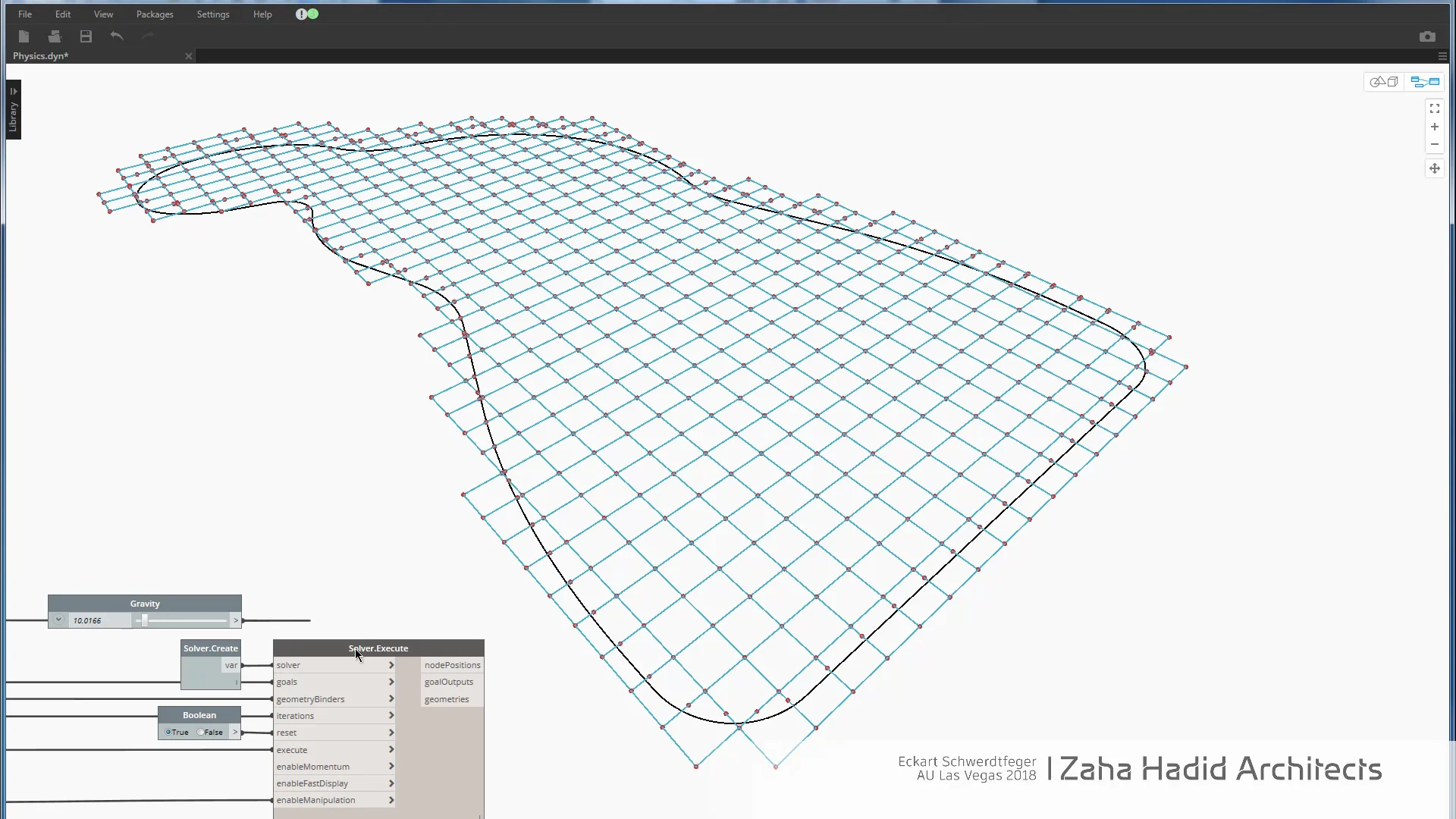 AU Las Vegas 2018 | Revit Dynamo Visual Scripting . DynaShape Skylight