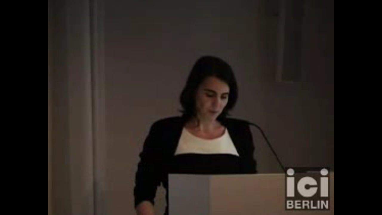 Anneleen Masschelein - ICI Berlin