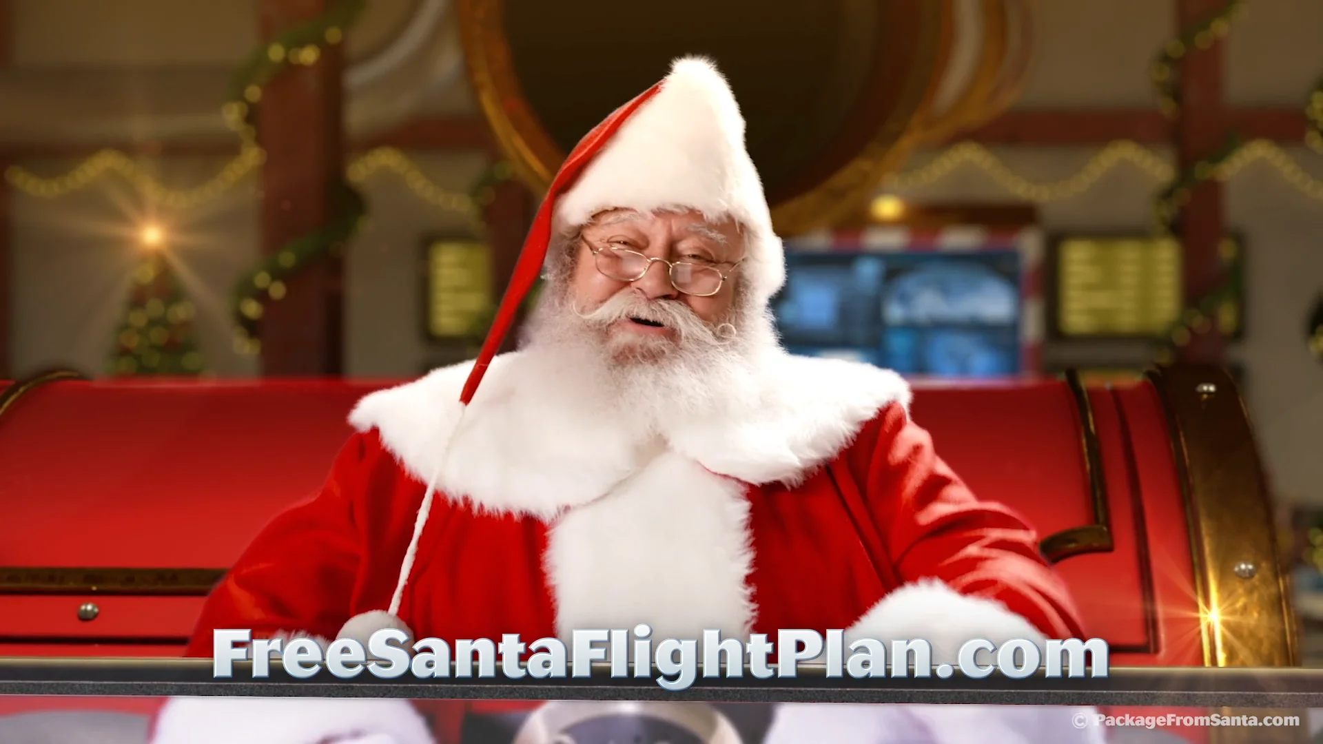 *FREE* Santa Flight Plan from Package From Santa® - Letters from Santa ...