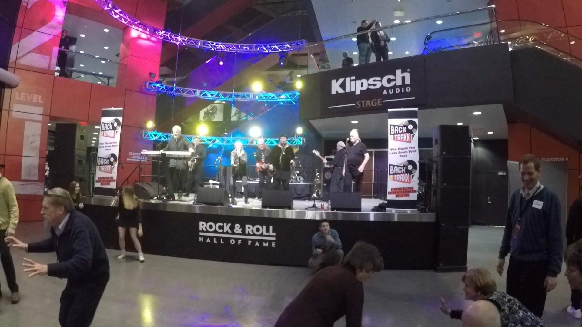 The BackTraxx Band at The Rock & Roll Hall of Fame on Vimeo