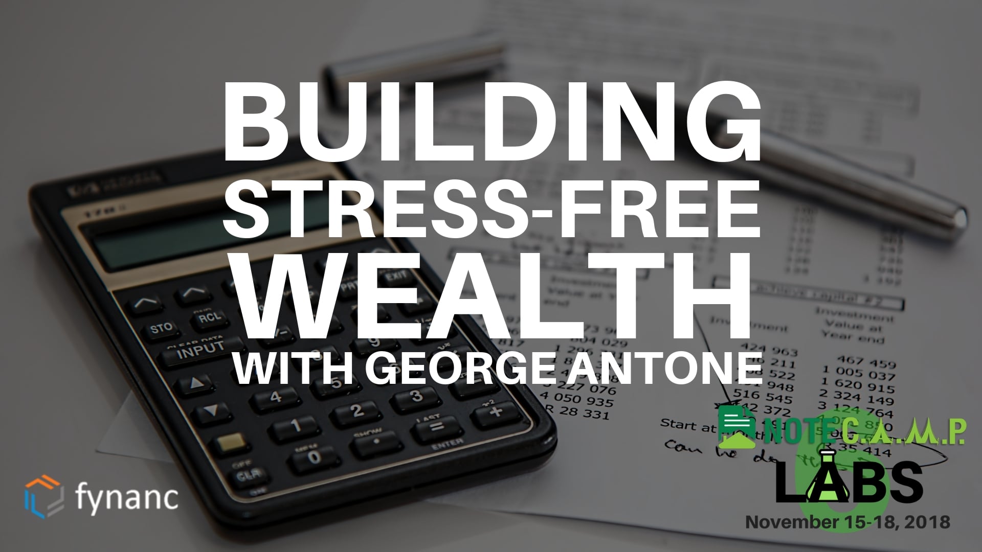 Note C.A.M.P. 6.0 Session Replays - Note Night in America: Stress-Free ...