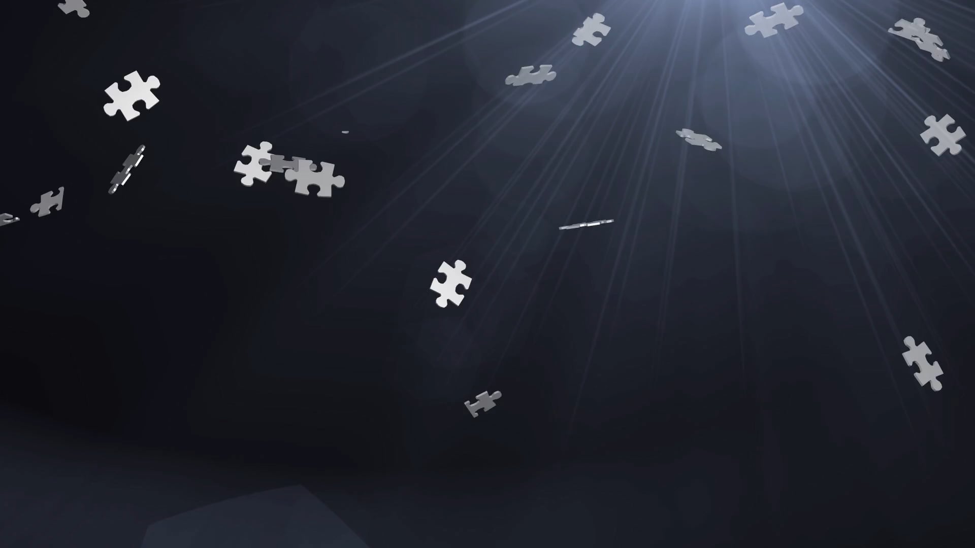 puzzle logo animation completed on Vimeo