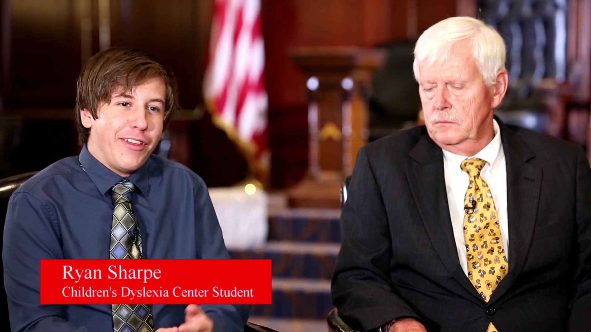 Ryan and Gerry Sharpe: On Coping with Dyslexia on Vimeo