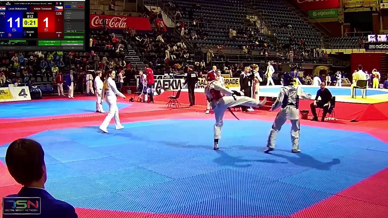 812- Leon Dukanovic, CRO vs. Adam Tomasek, CZE 11-1 on Vimeo