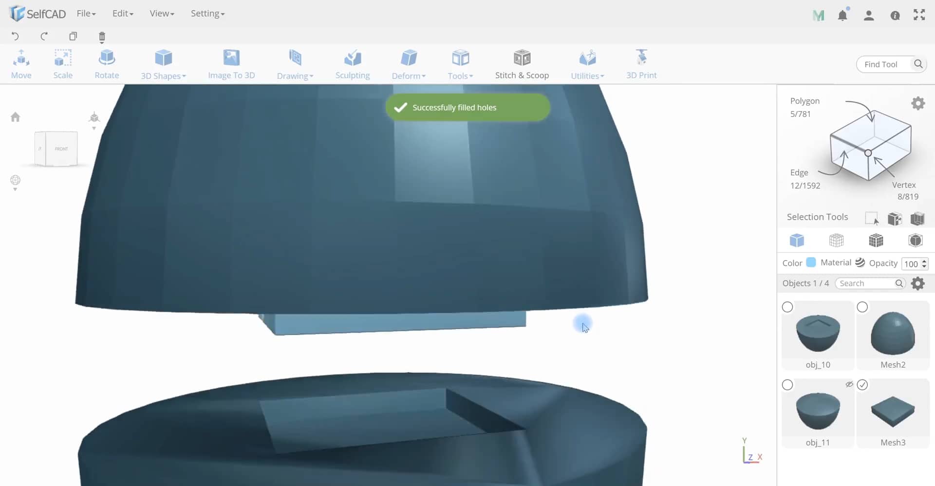 Tinkercad VS SelfCAD on Vimeo