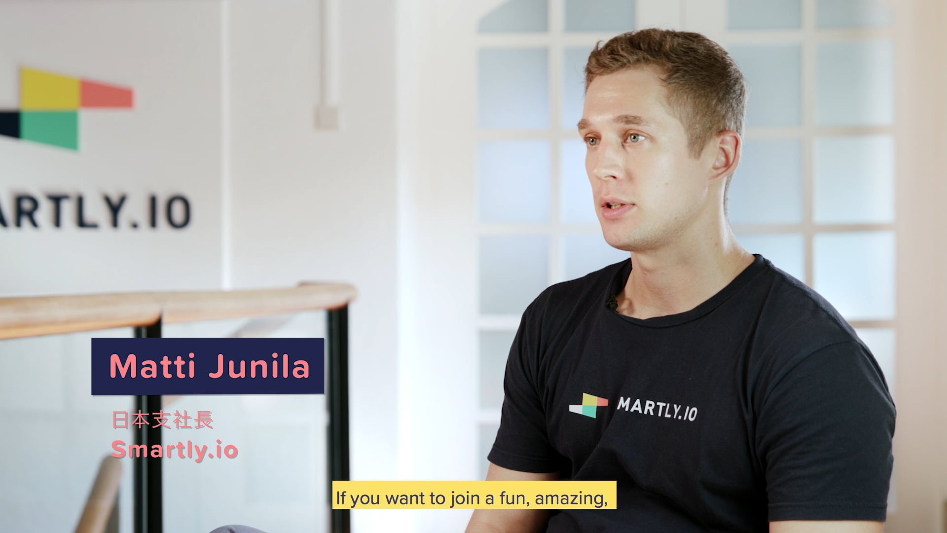 Matti Junila, Smartly.io : Japan branch manager on Vimeo