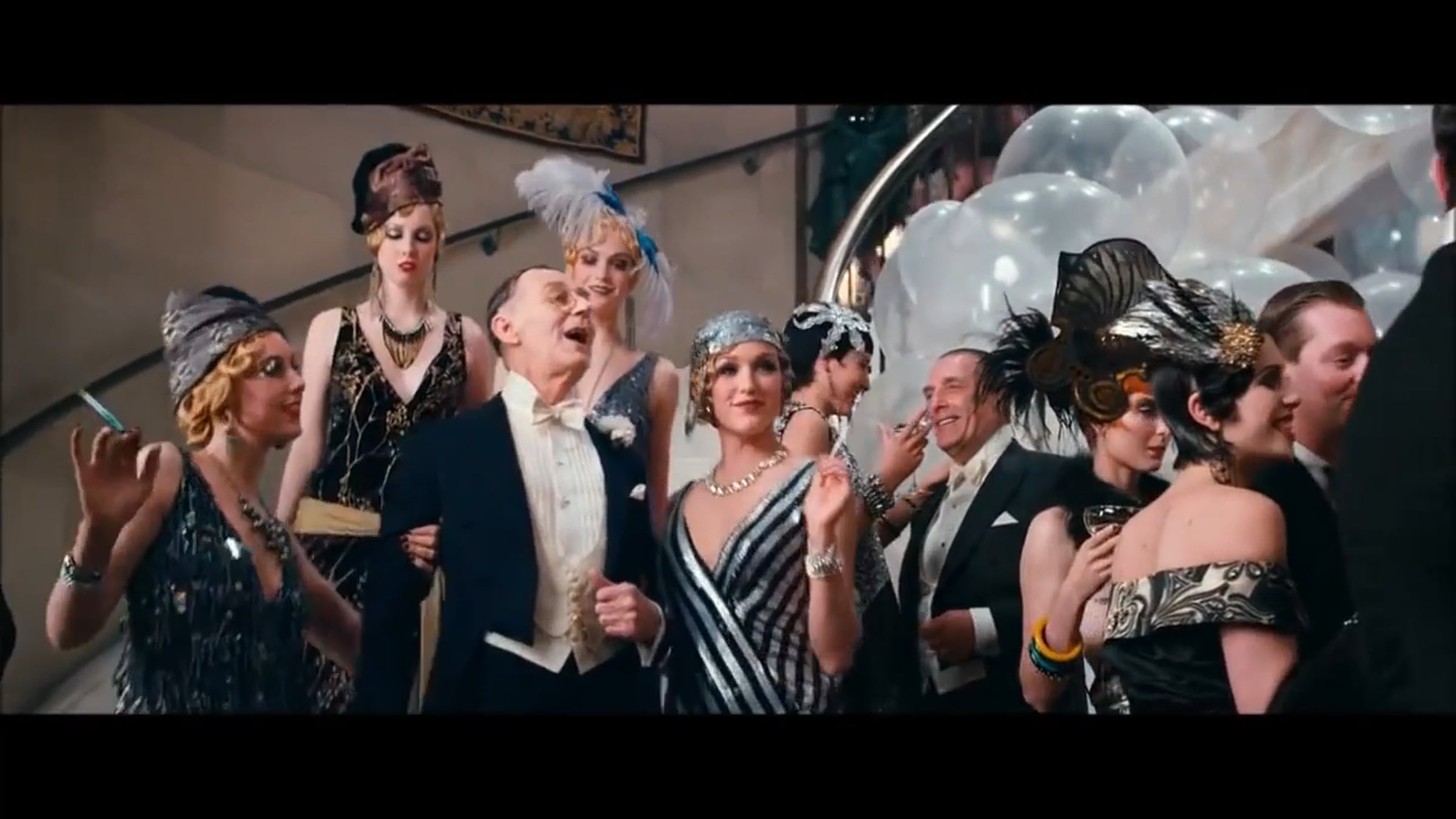 The Great Gatsby Party Scene