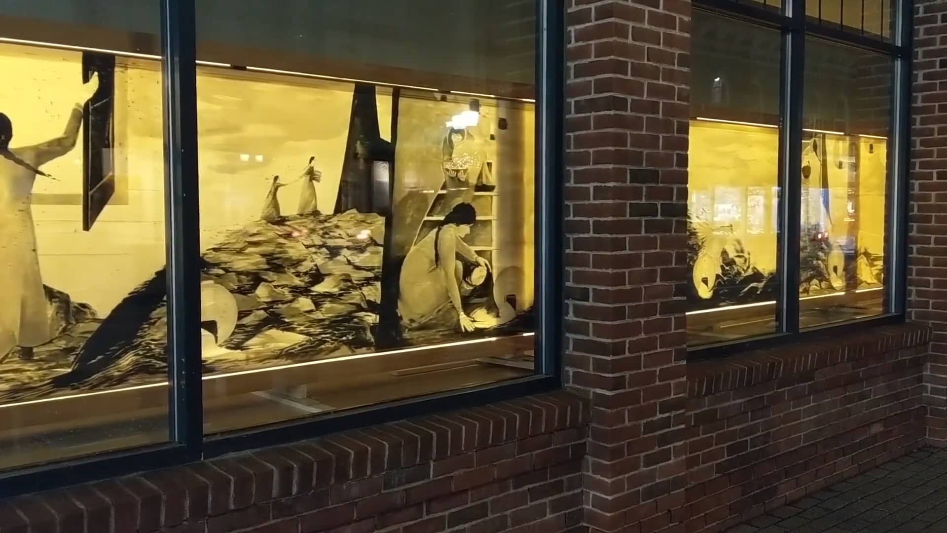 Farnsworth Winter Windows Project: Annie Bailey's Moving Panorama on Vimeo