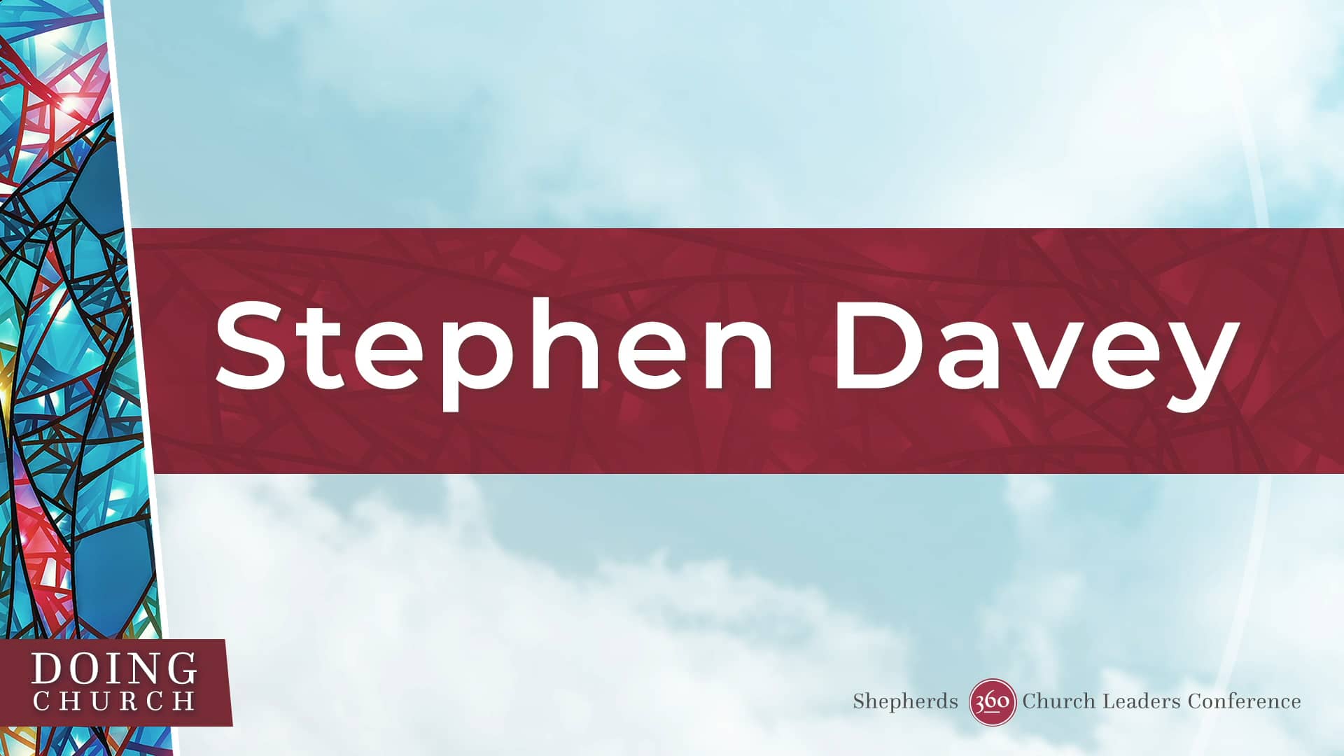 Stephen Davey - 360 Conference 2018 on Vimeo