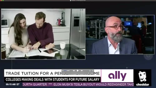 Vault CEO Matt Beecher on Cheddar TV on Vimeo