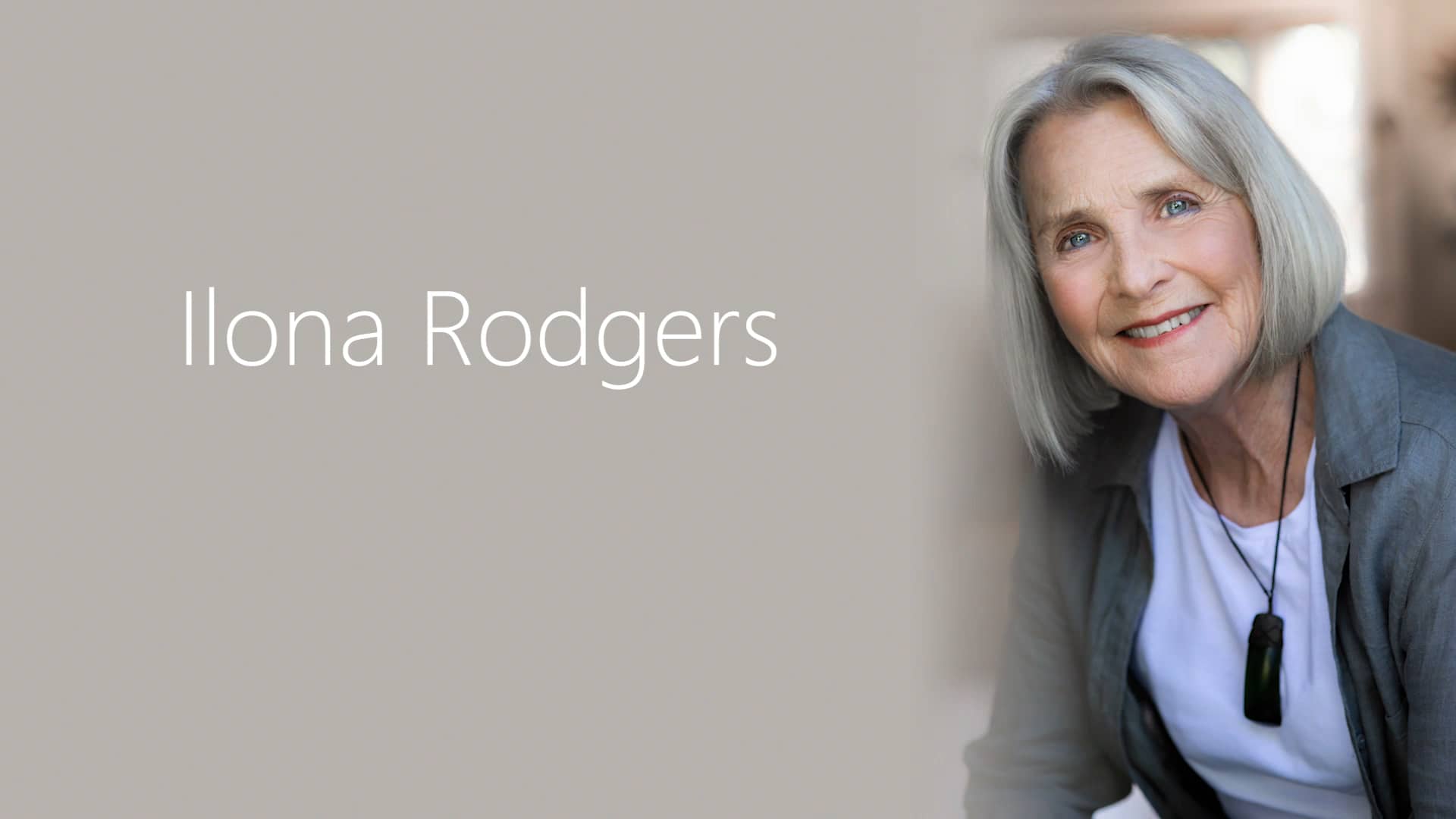 Ilona Rodgers - Brokenwood on Vimeo