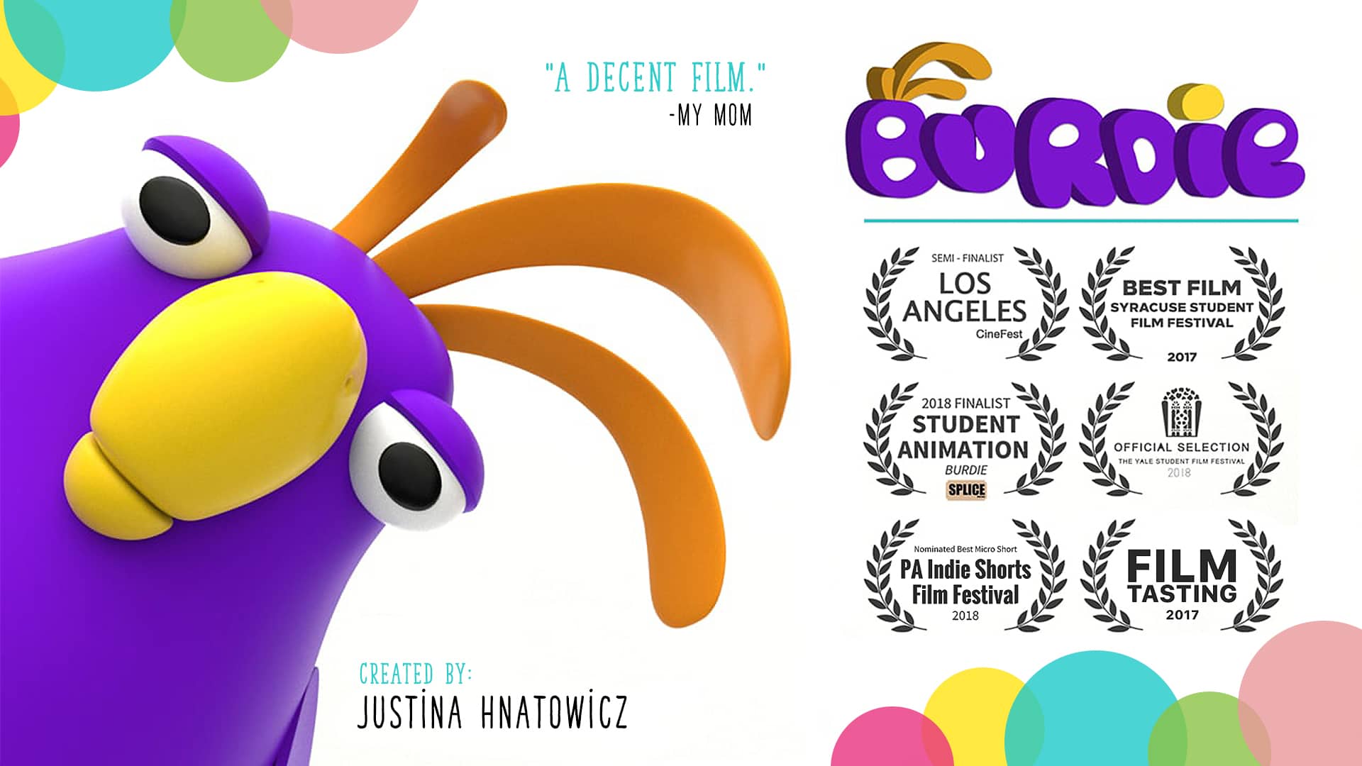 Burdie: An Animated Short | Justina Hnatowicz on Vimeo