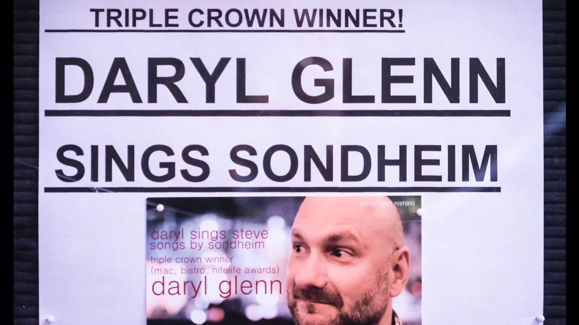 Daryl Glenn @ DTM w Mardie Millit, pianist Karen Dryer on Vimeo