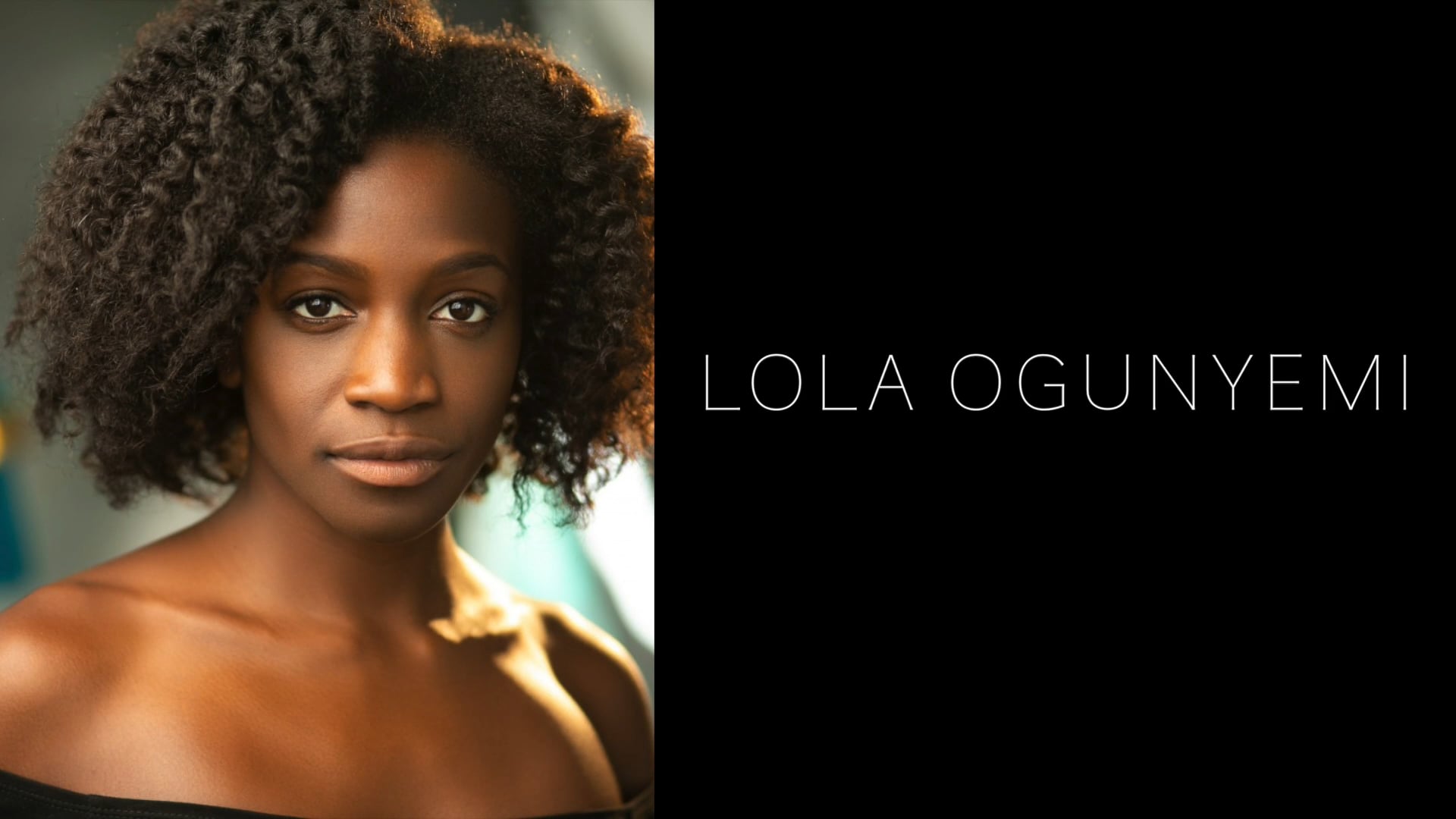 Lola Ogunyemi - Showreel on Vimeo